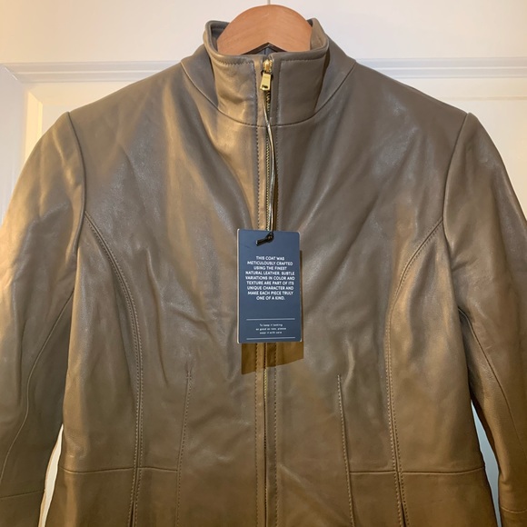 Cole Haan | Jackets & Coats | Cole Haan Leather Jacket | Poshmark